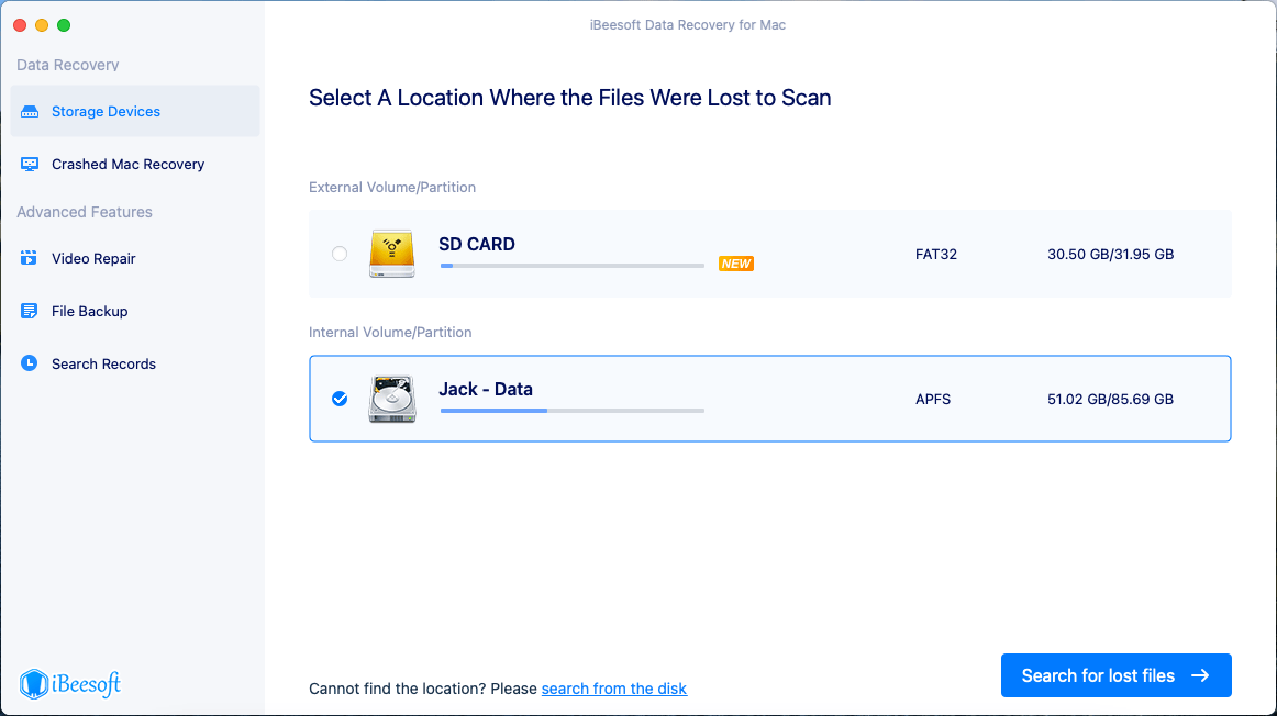iBeesoft Free Data Recovery Software for Mac [Official]